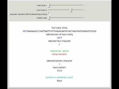 Brute-Force String Matching - YouTube