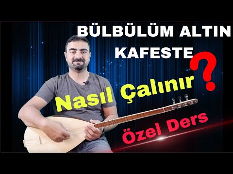 Bülbülüm Altın Kafeste (kısa sap bağlama)Solfej, Özel Ders