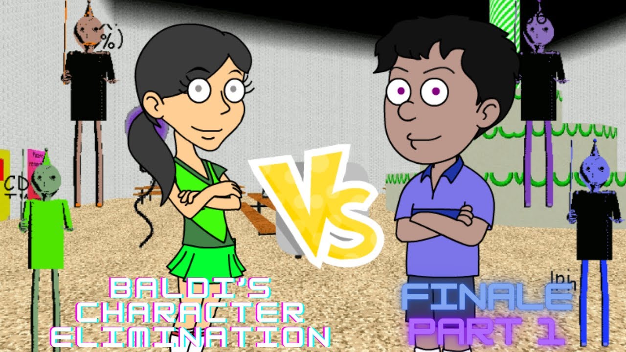 Baldi's Character Elimination (Finale Part 1 - Party Bash) - YouTube