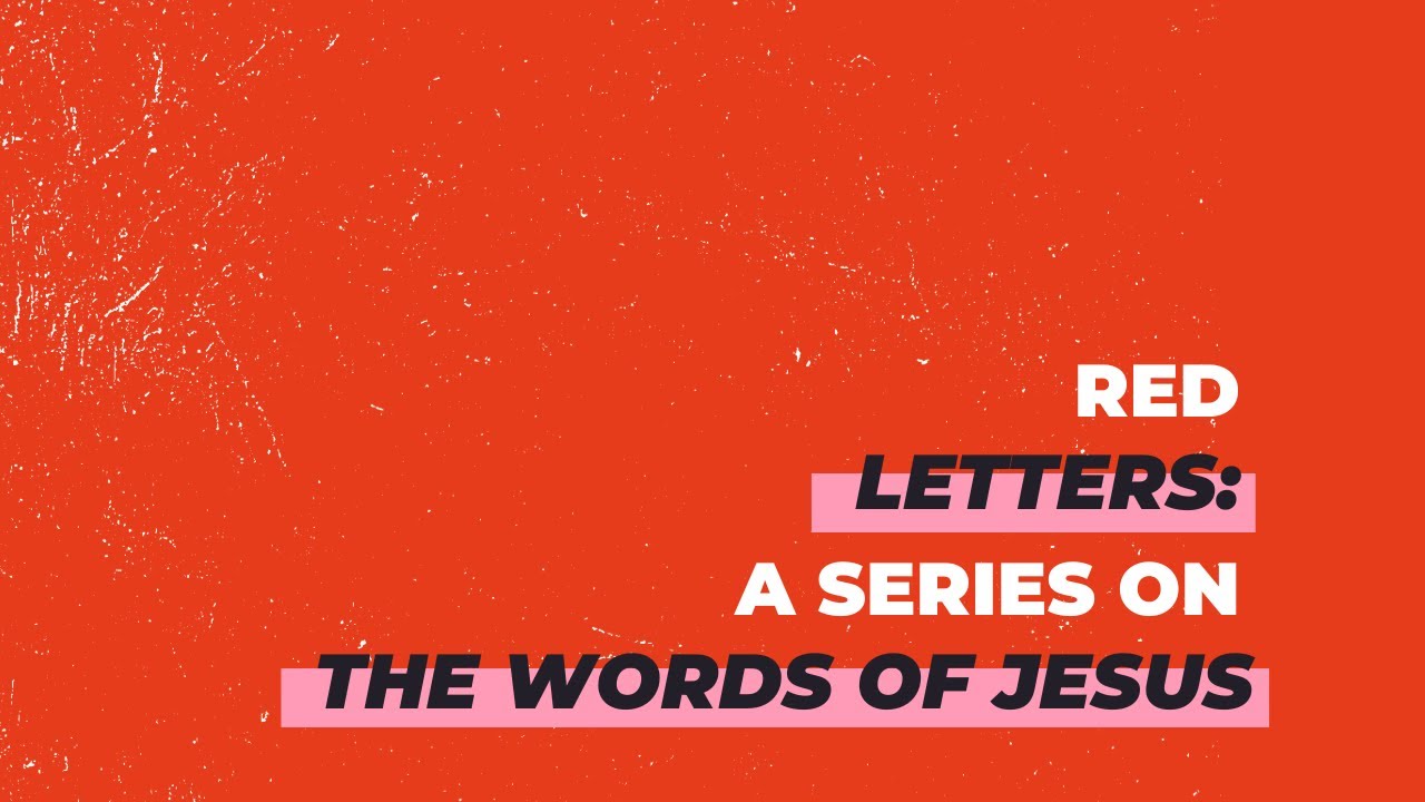 RED LETTERS "Engage in Business Until I Come" Luke 19 - YouTube