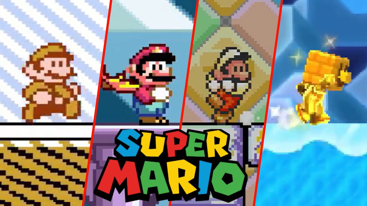 Evolution Of Snow Levels In Super Mario Series (1988-2023) - YouTube