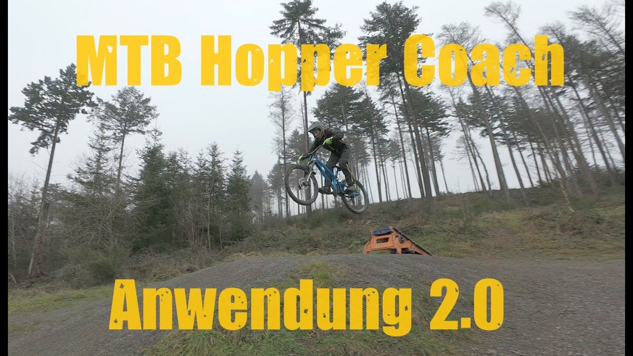 MTB Hopper Coach Anwendung 2.0, einfach nur Spaß. Kurzes Video von ...