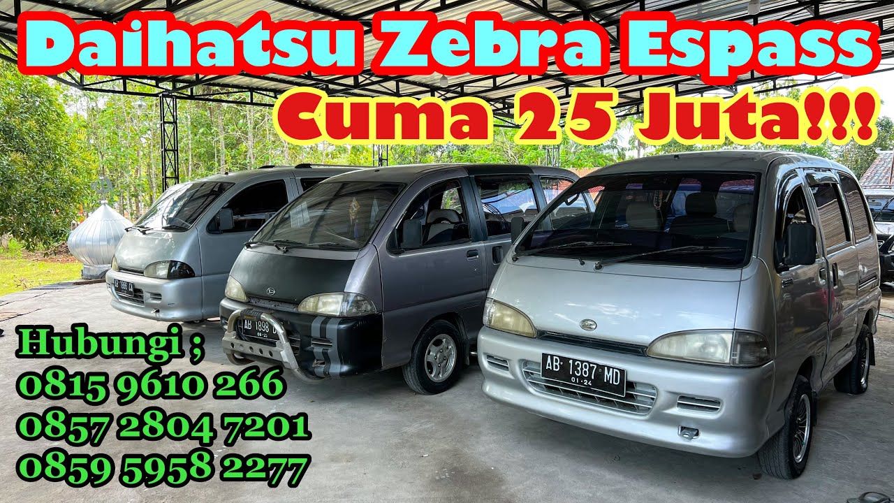 DAIHATSU ZEBRA ESPASS TH 2000 CUMA 25 JT‼️PAJAK ON ‼️ISTIMEWA‼️Ready di ...