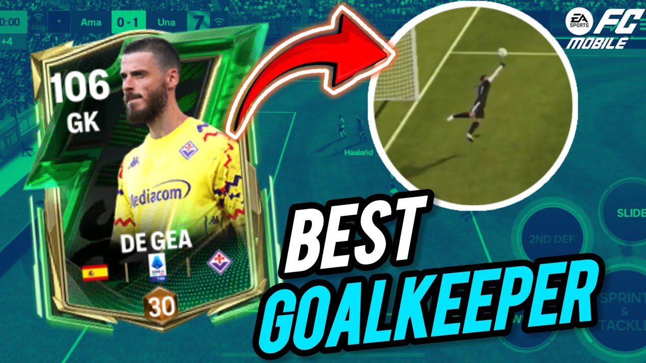 Anniversary De Gea is best Goalkeeper in FC MOBILE 25? De Gea full ...