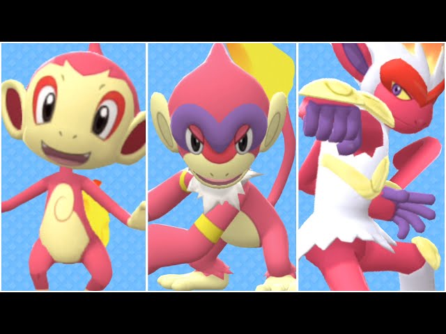 Shiny Chimchar Evolution