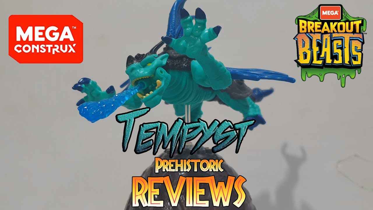 Mega Construx Breakout Beasts Series 1 "Tempyst" Review & Unboxing ...