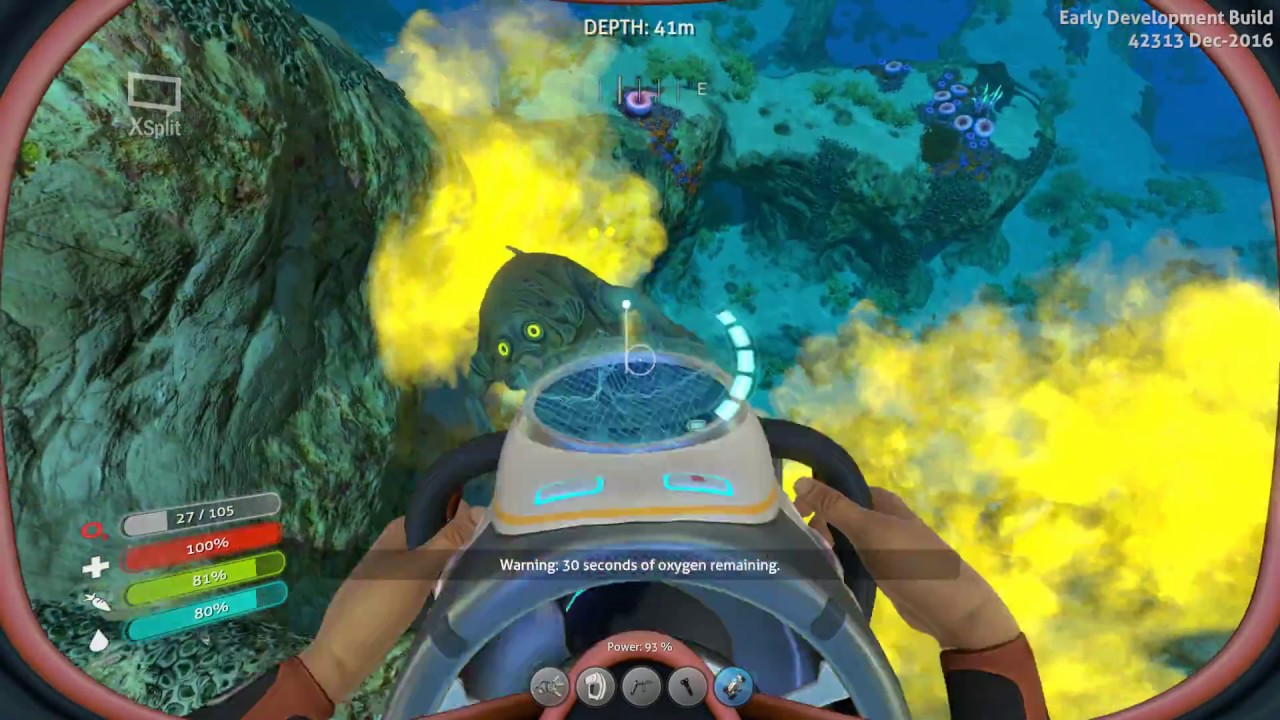 Subnautica Gas Pods. Where to get, how to use, handling and damage ...