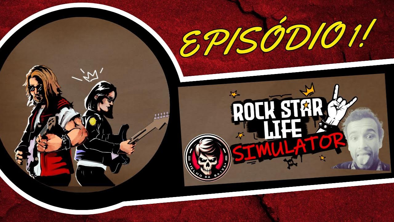 ROCK STAR LIFE SIMULATOR: A JORNADA COMEÇA! - YouTube