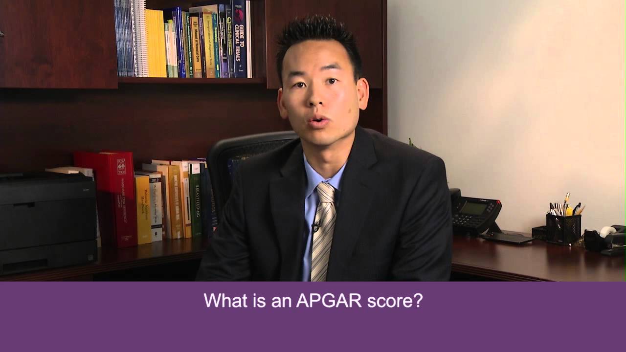 Dr. Daniel Saesim - What is an APGAR score? - YouTube