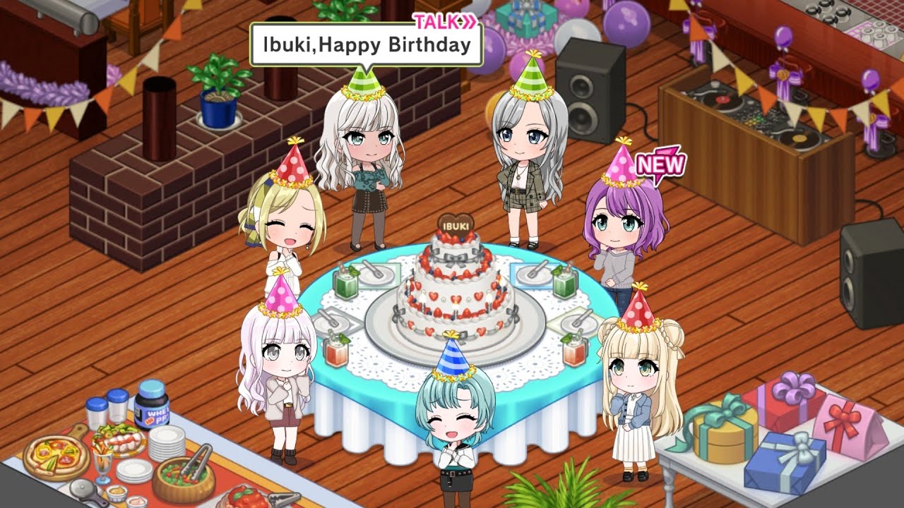D4DJ Groovy Mix: Ibuki Niijima Birthday 2023 (Short Event) - YouTube