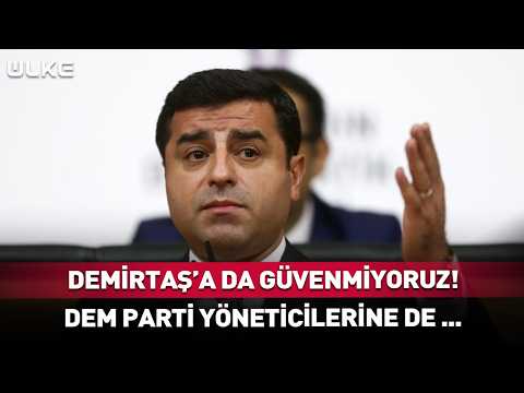 Demirtaş'a da DEM Parti'ye de Güvenmiyoruz! Destici'den Canlı Yayında Çok Konuşulacak Çıkış