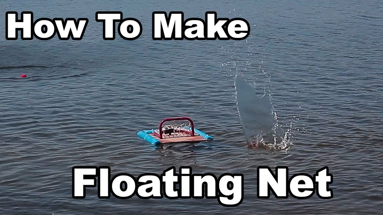 How To Make A Floating Hockey Net - YouTube