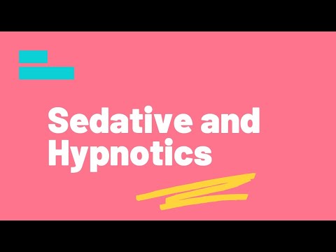 Sedative | Hypnotics || Classification || Difference || Pharmacology ...