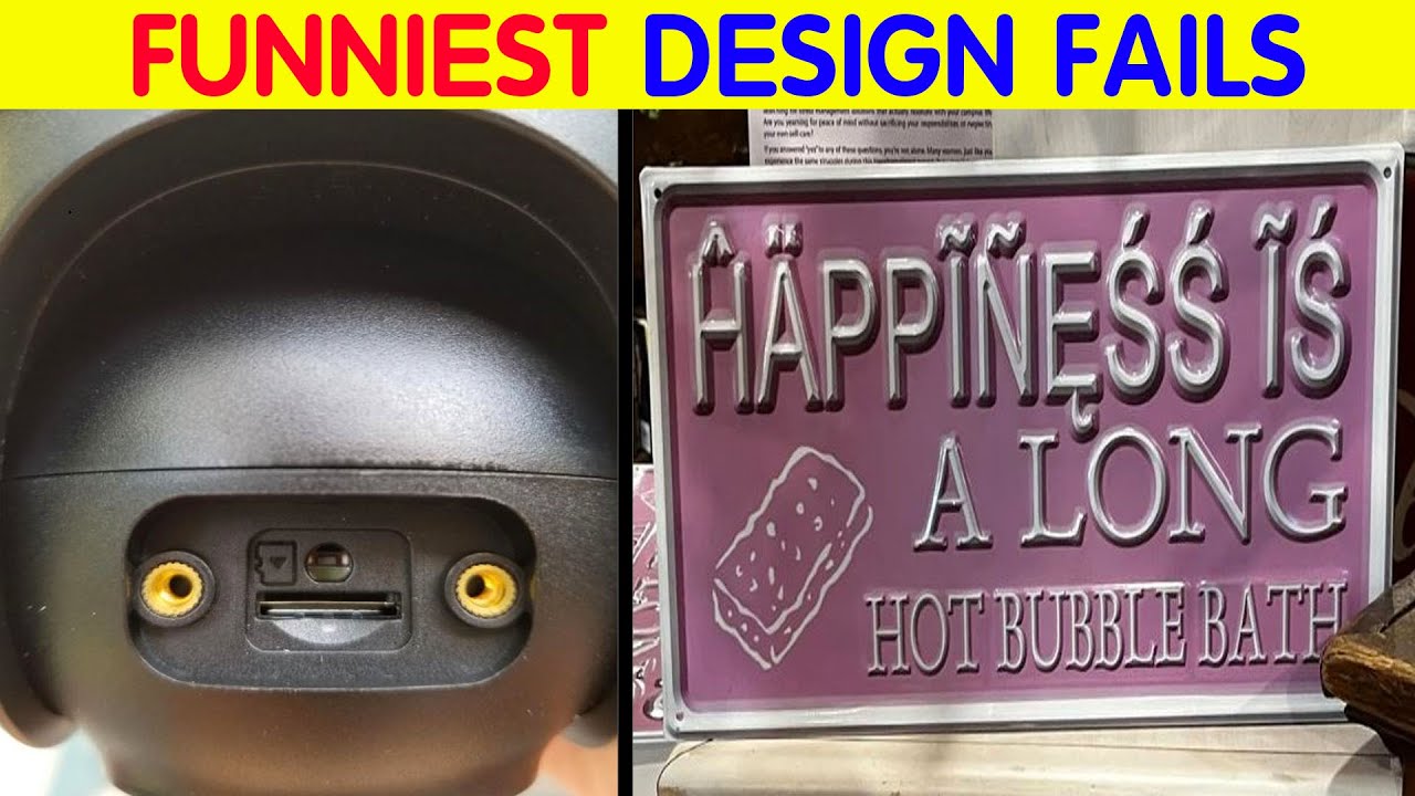 Design Fails So Bad It's Actually Hilarious (NEW) || Funny Fails #8 ...