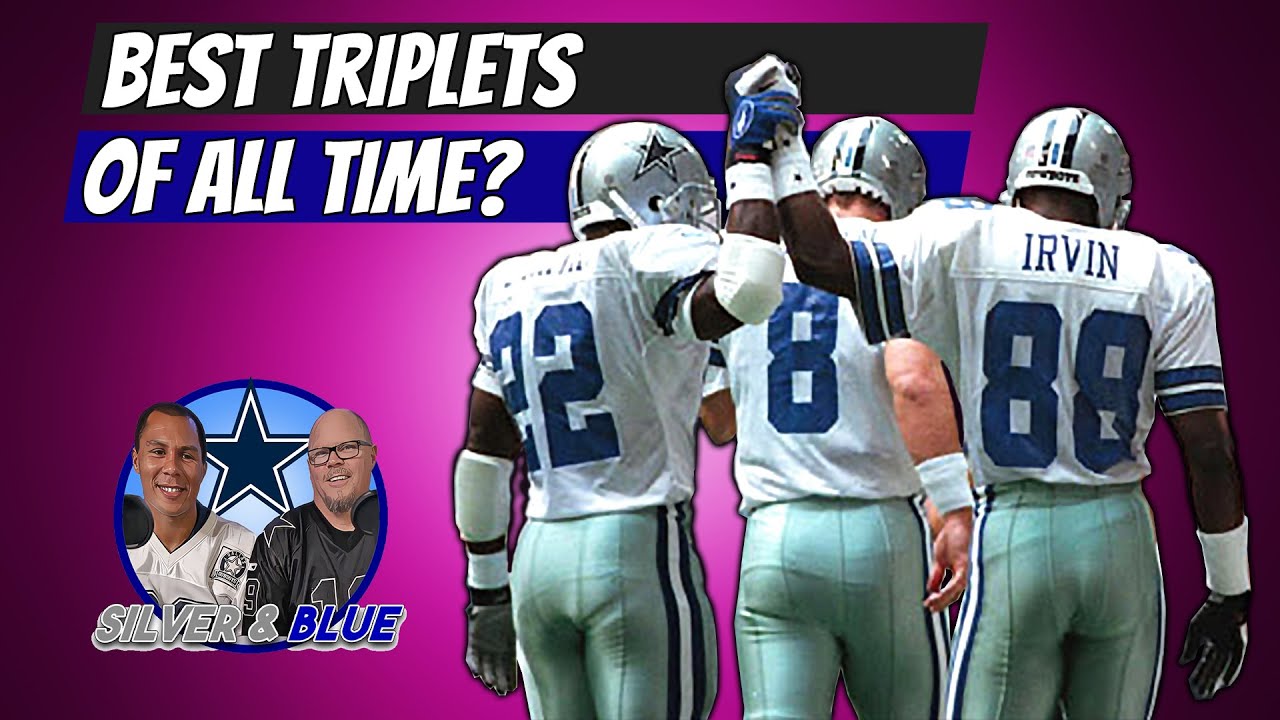 Who are the Best NFL Triplets Ever ? Is It the Cowboys? - YouTube