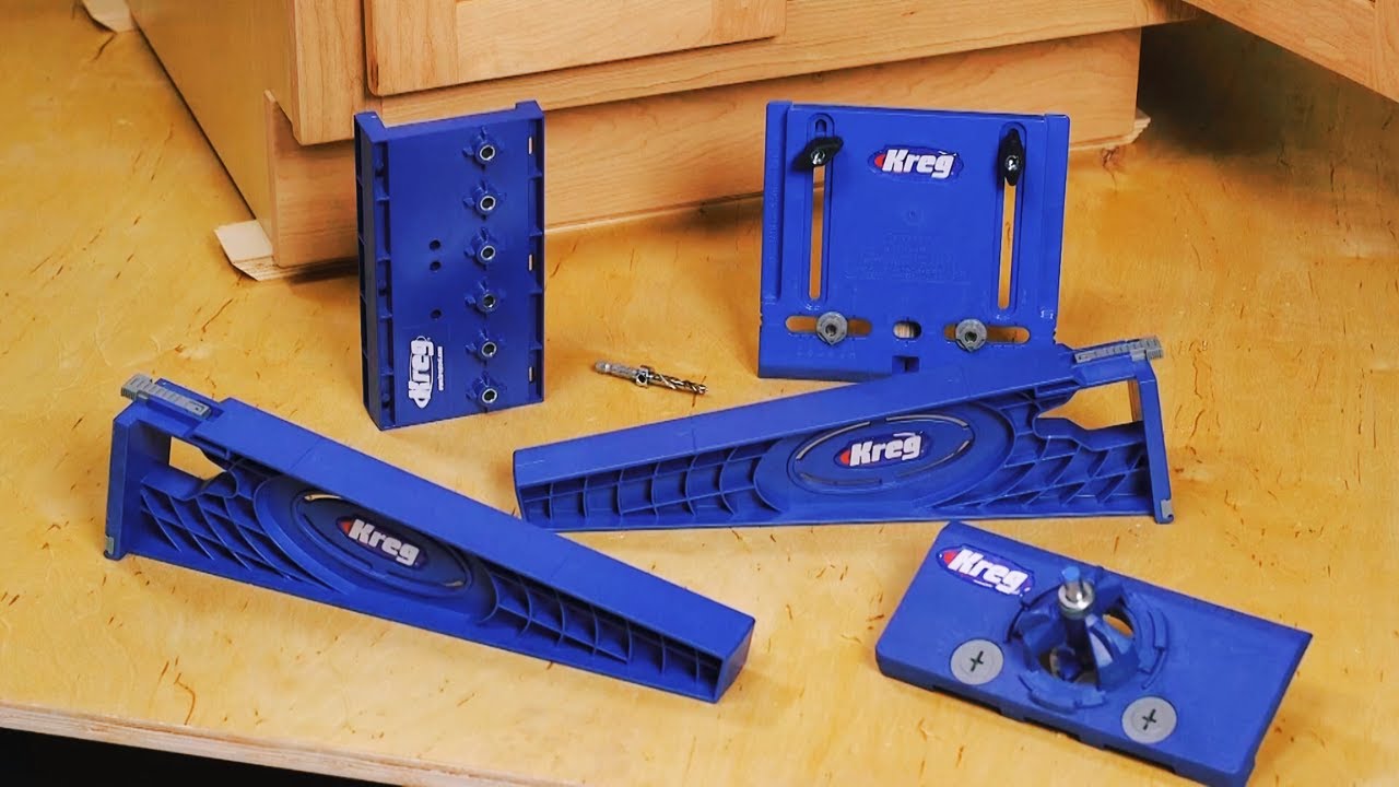 Kreg KHI-SLIDE Drawer Slide Jig — Best Kreg Woodworking Tools... - YouTube