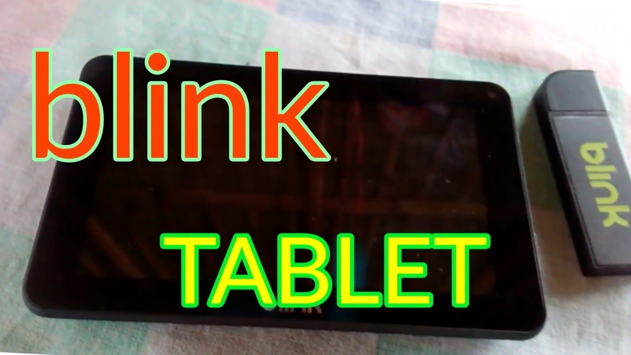 BLINK BTI-720 7" TABLET DIGITAL TV UNBOXING - YouTube