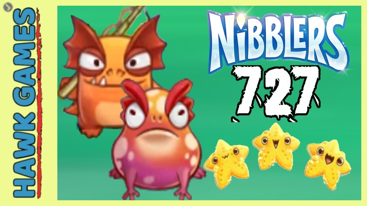Fruit Nibblers Level 727 - 3 Stars Walkthrough, No Boosters - YouTube