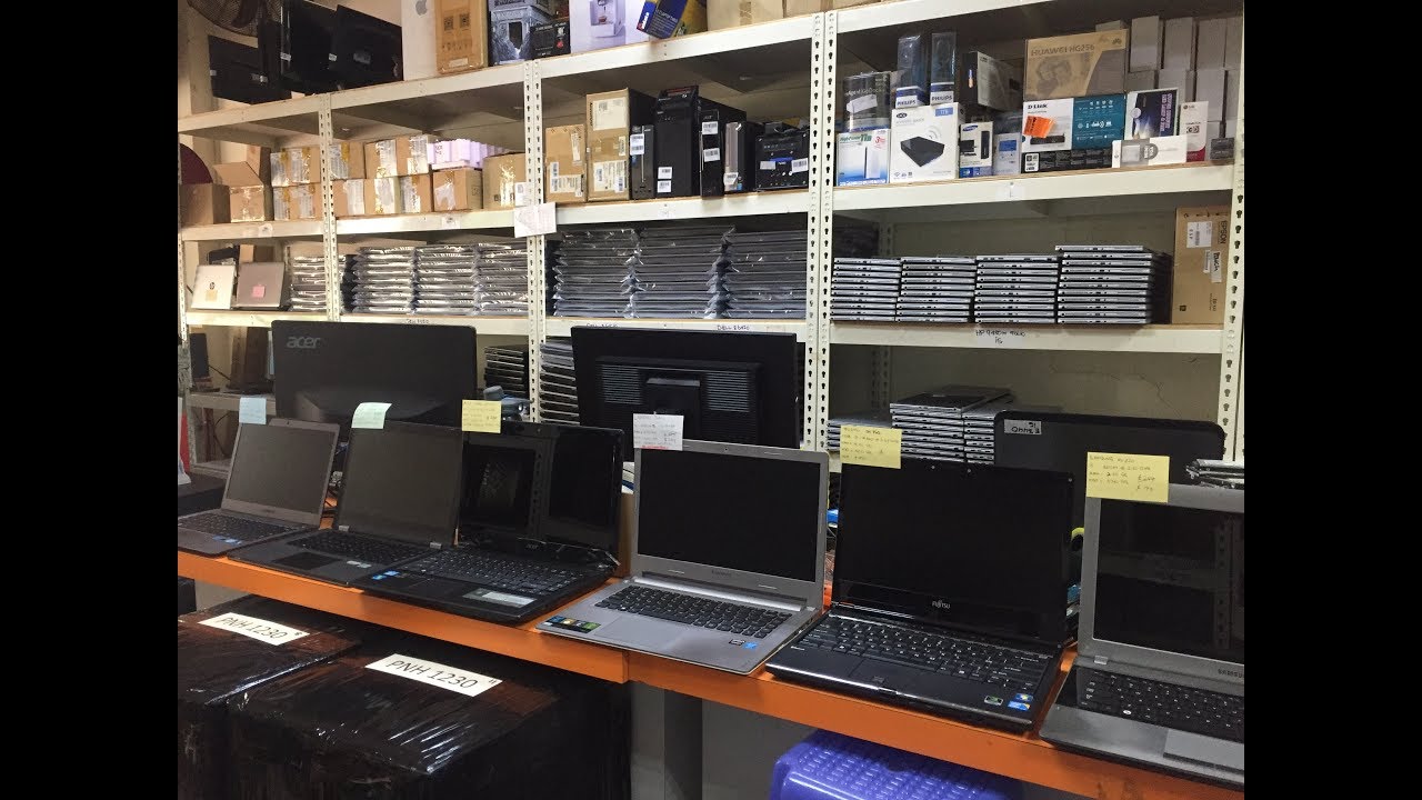 Grosiran Laptop Second Murah Kondisi Mulus - YouTube
