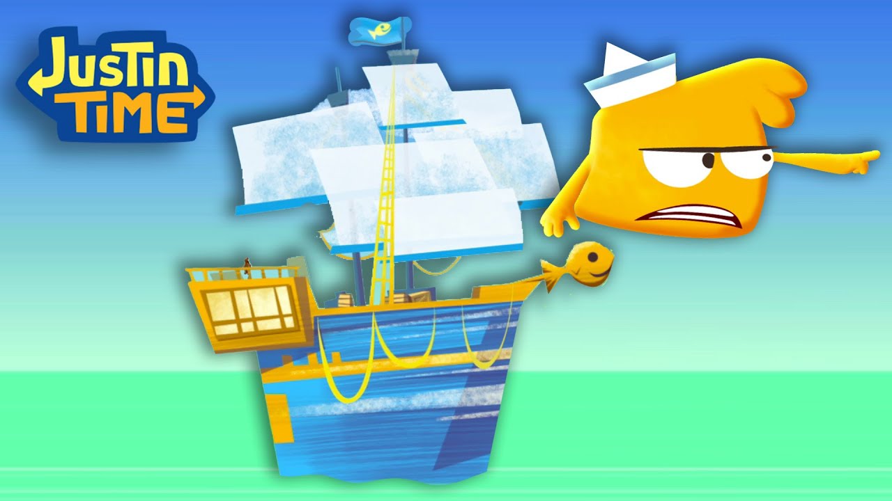 Pirates & Vikings! 🌊⛵ Justin Time 6 FULL EPISODES! - YouTube