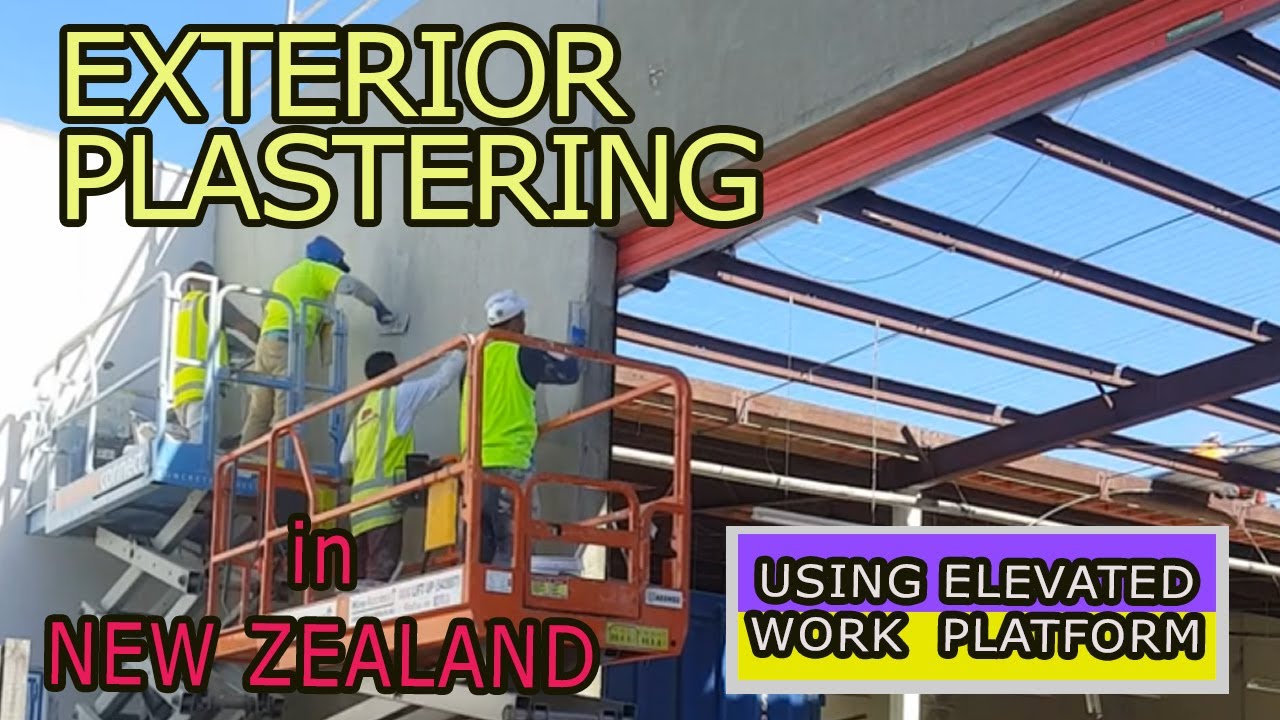 EXTERIOR PLASTERING IN NEW ZEALAND SYSTEM - YouTube