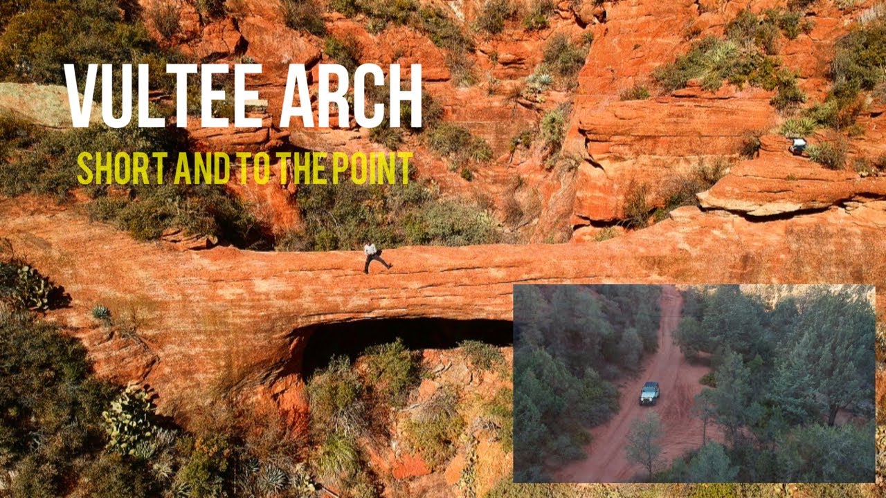 Hiking Vultee Arch in Sedona, Arizona! Short and to the point scenic ...