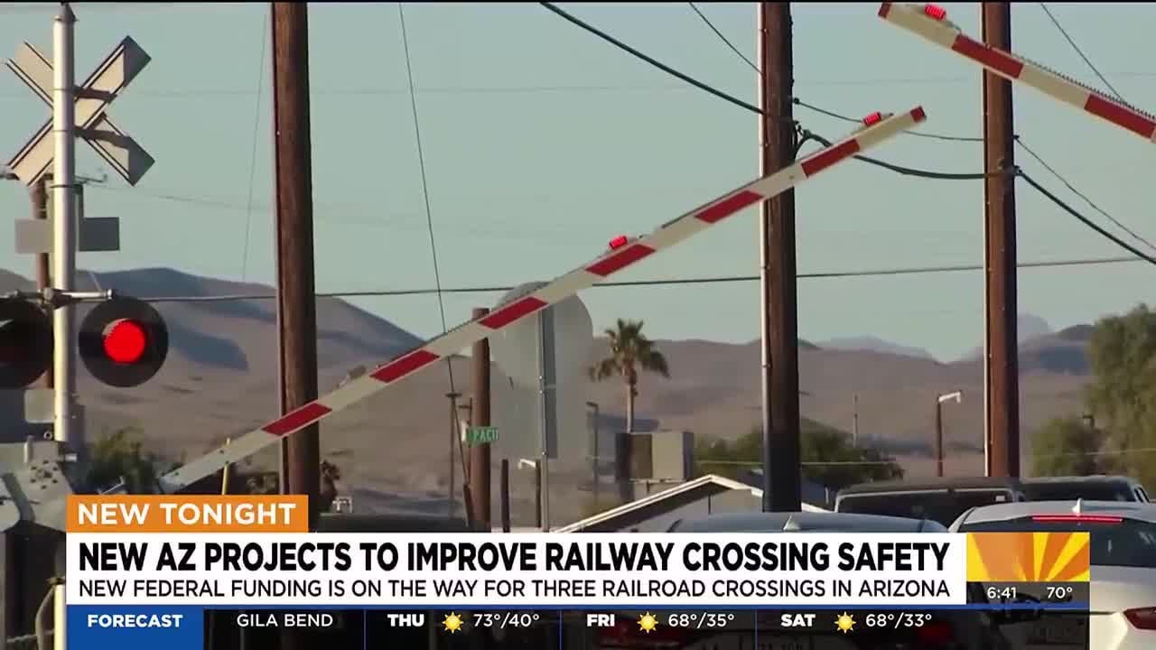 Federal funding heading to Yuma to improve railroad crossing safety ...