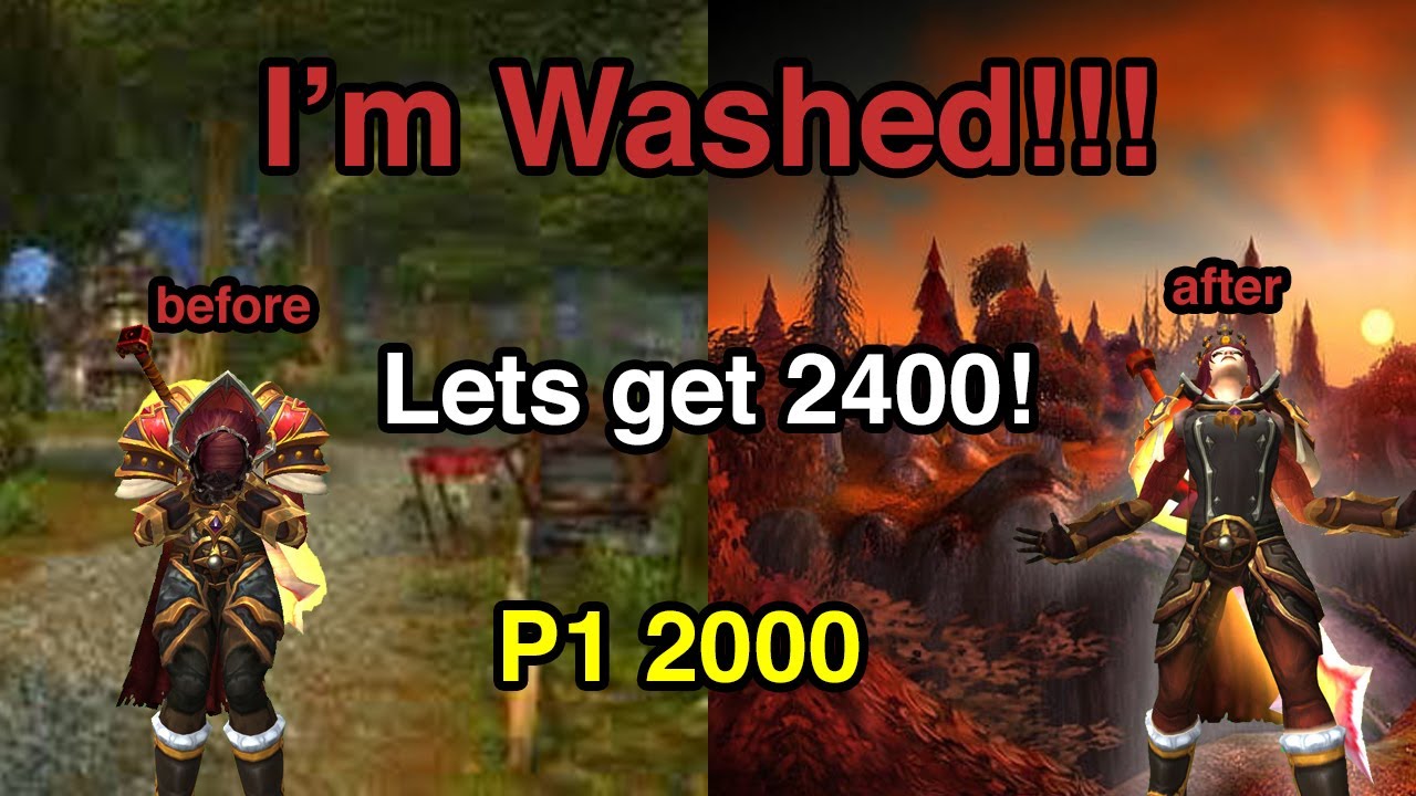 Road to Unwashing "Lets get 2400!" | R1 Ret PvP | WoW TWW Season 1 Arena - YouTube