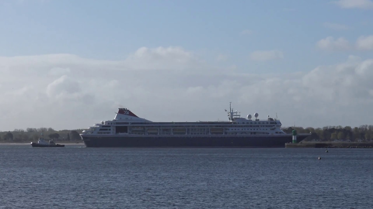 4K Ms Braemar in Travemünde I April 2017 - YouTube