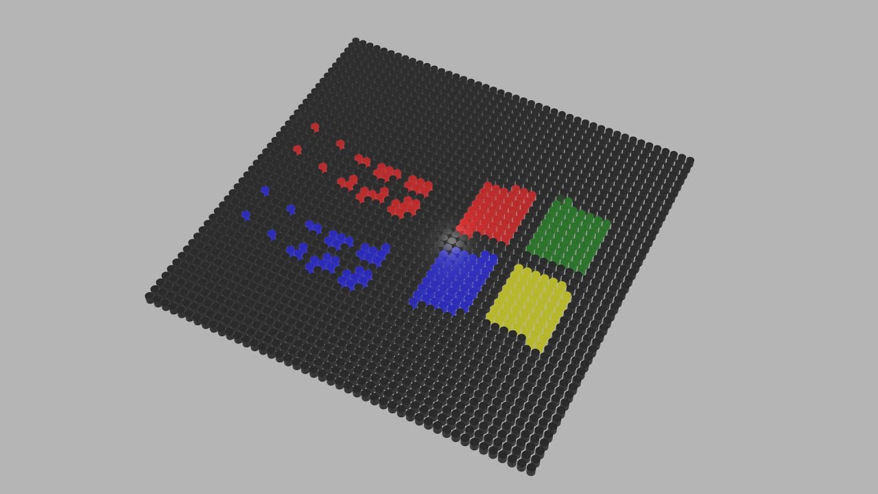 Geometry nodes : setting instance color from UV map [blender] - YouTube