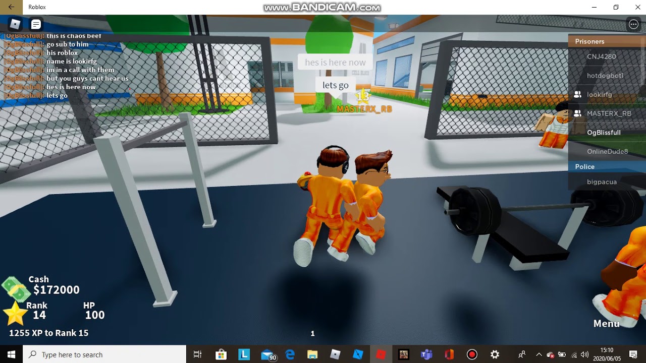 We got arrested in roblox madcity - YouTube