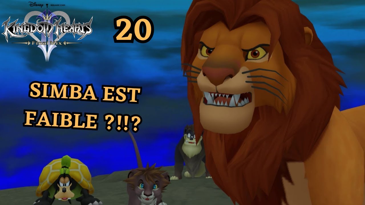 Simba, C'est Le Roi PART 2/2 - Kingdom Hearts 2 Final Mix (Voix FR ...