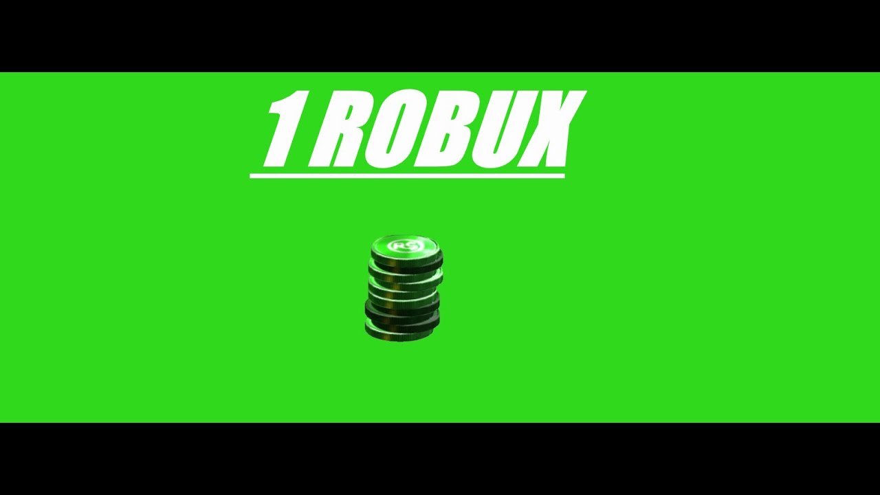 1 robux - YouTube
