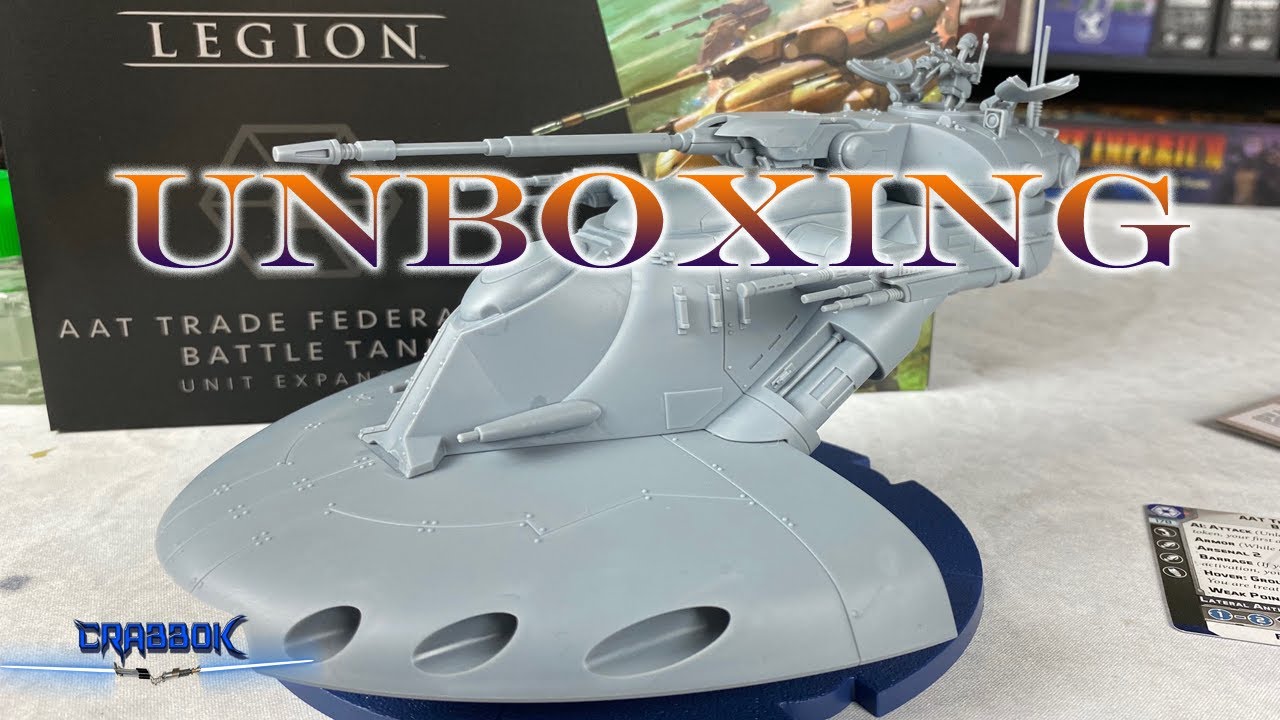 Legion - AAT Trade Federation Battle Tank Unboxing and Assembly - YouTube