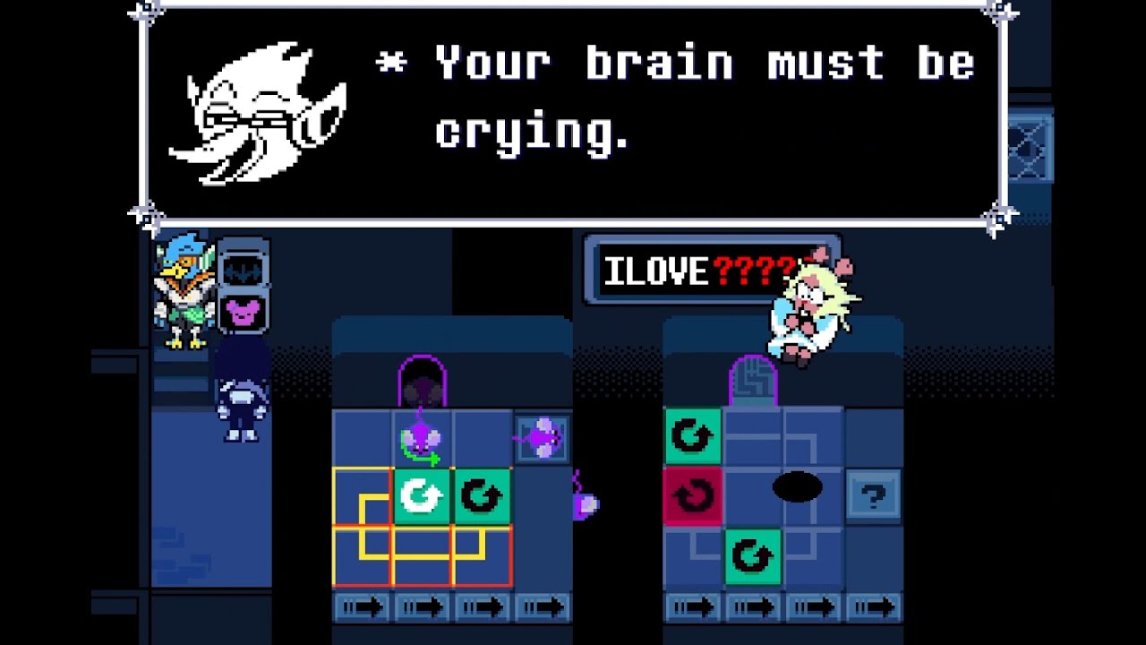 What happens if you DON'T Fail in this puzzle? [Deltarune chapter 2 ...
