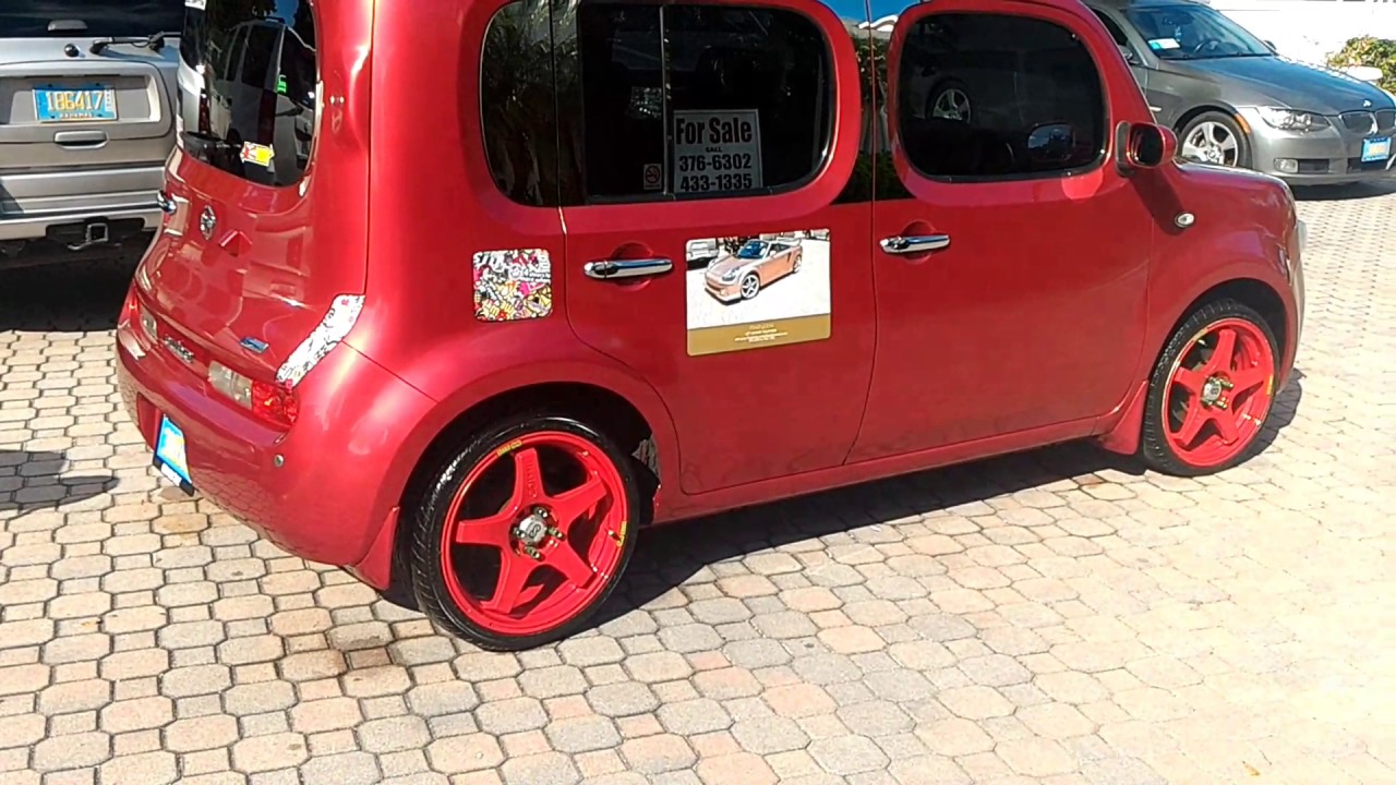 2009 Nissan cube 18" wheels - YouTube