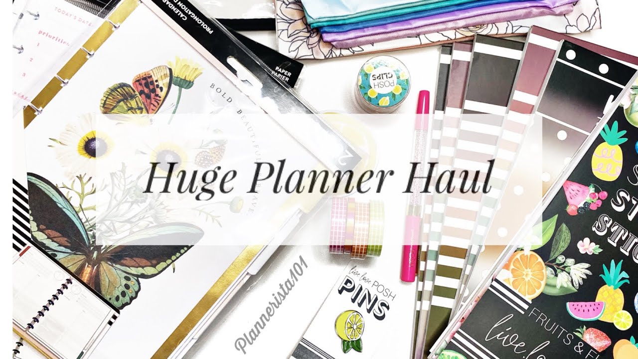 Live Love Posh | Mojo Jojo | Happy Planner | Erin Condren | Unboxing ...