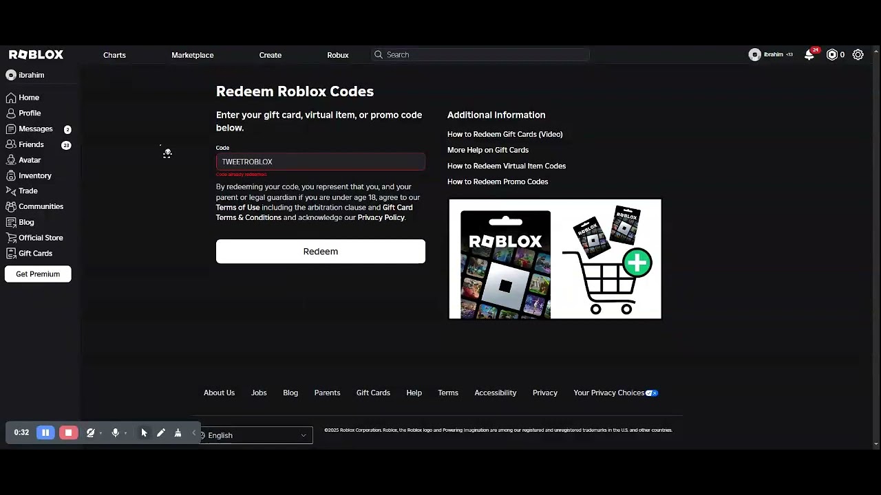 codes free items roblox - YouTube
