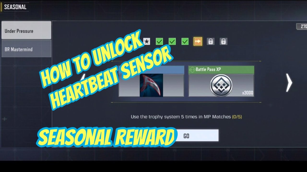 CODM How to get Heartbeat sensor - YouTube