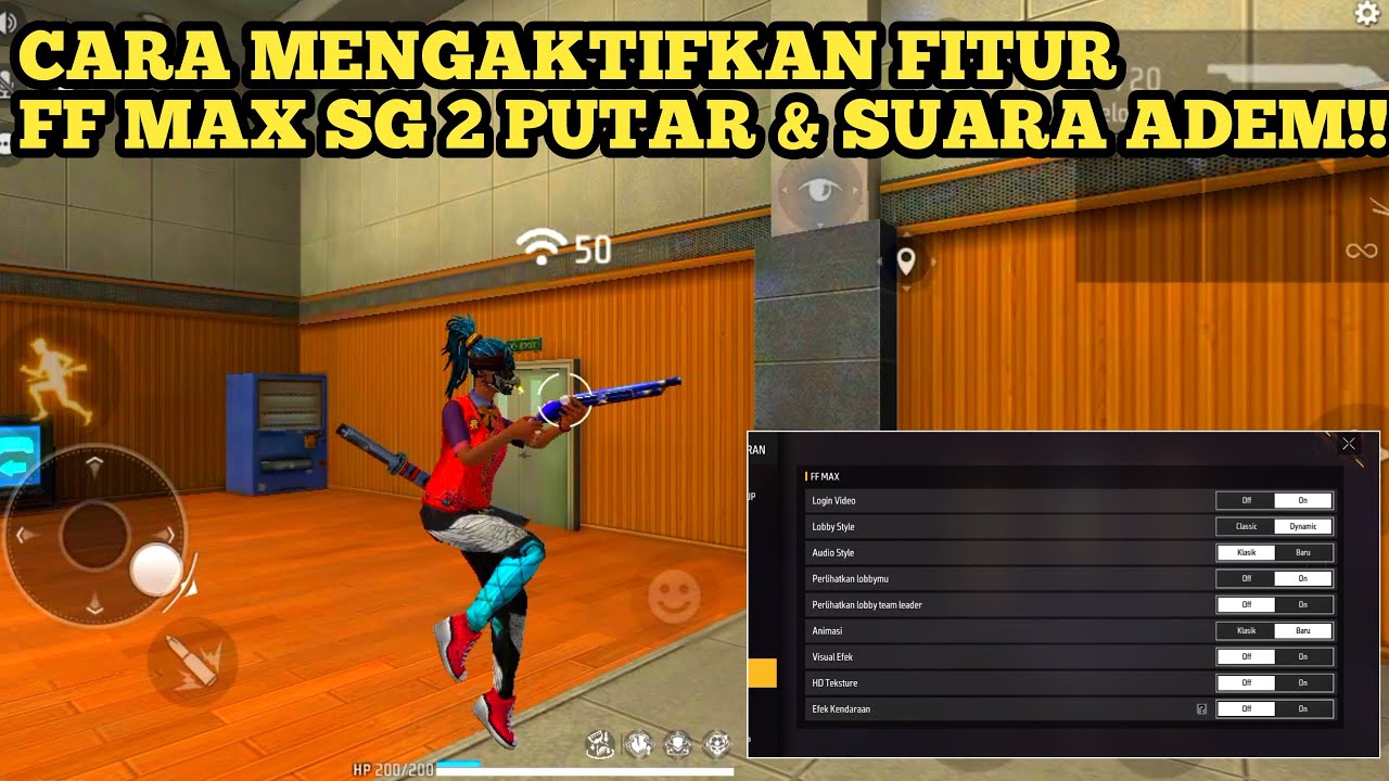 Cara mengatasi ff max seperti ff biasa ubah suara ff max seting reload ...