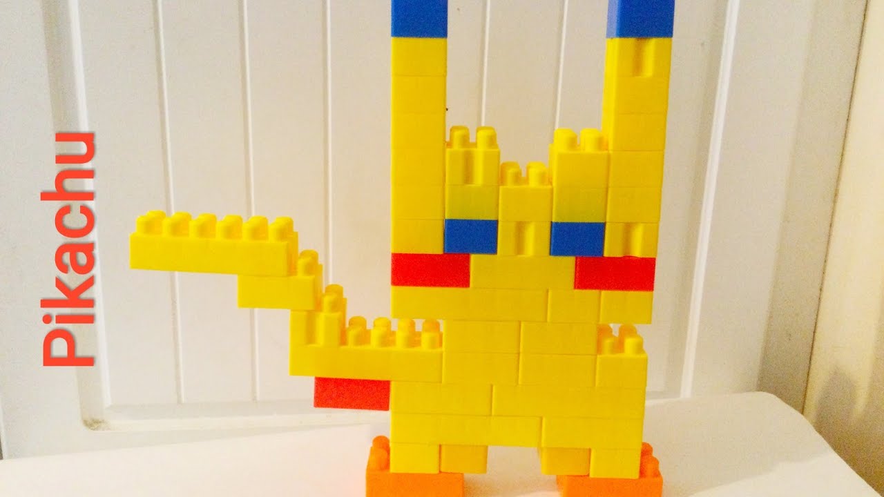 Pikachu/Building blocks for kids/Building blocks /Blocks building ...