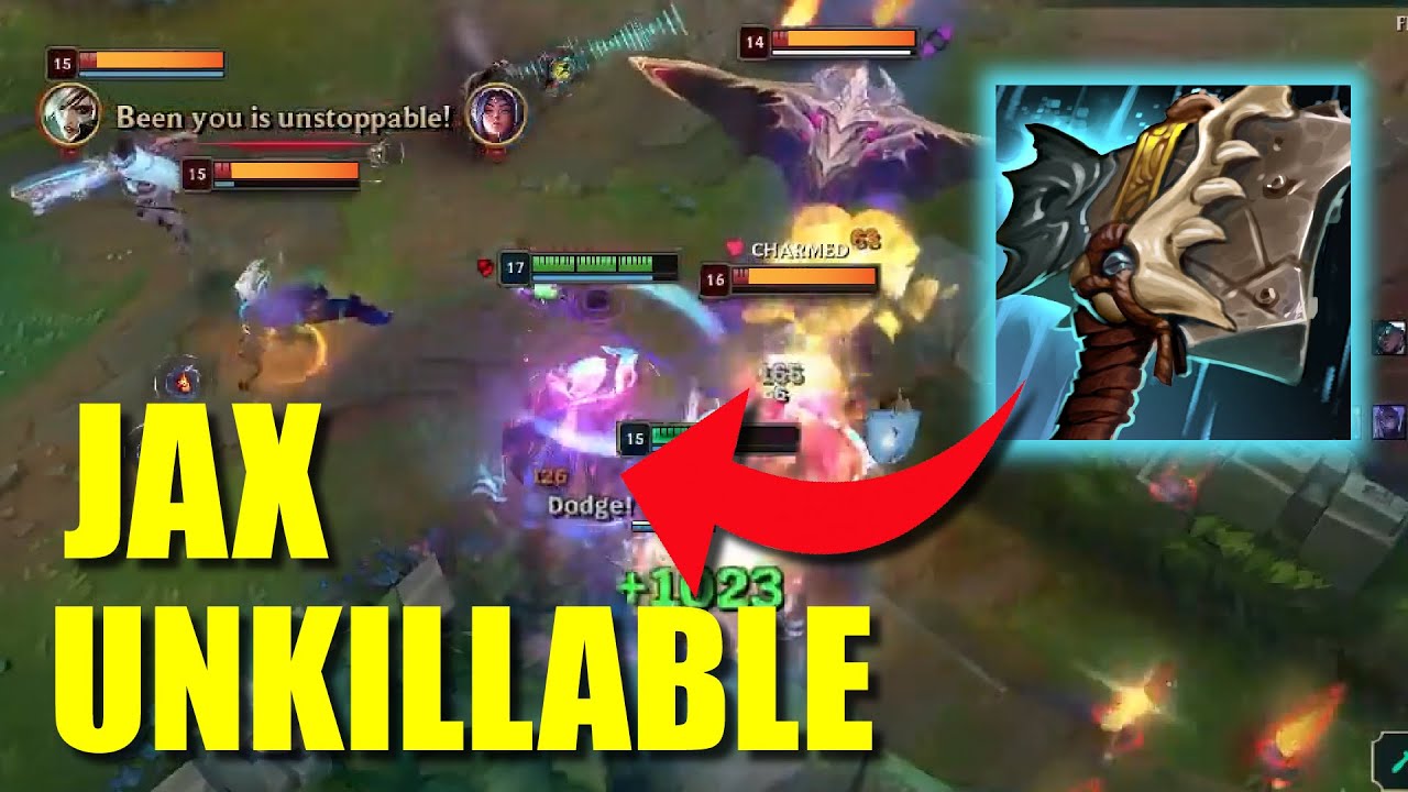 4 Items Jax is UNKILLABLE - YouTube