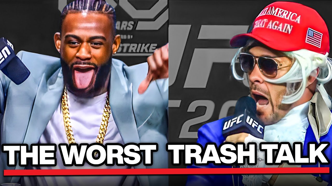 MMA Worst Trash Talk Moments. - YouTube