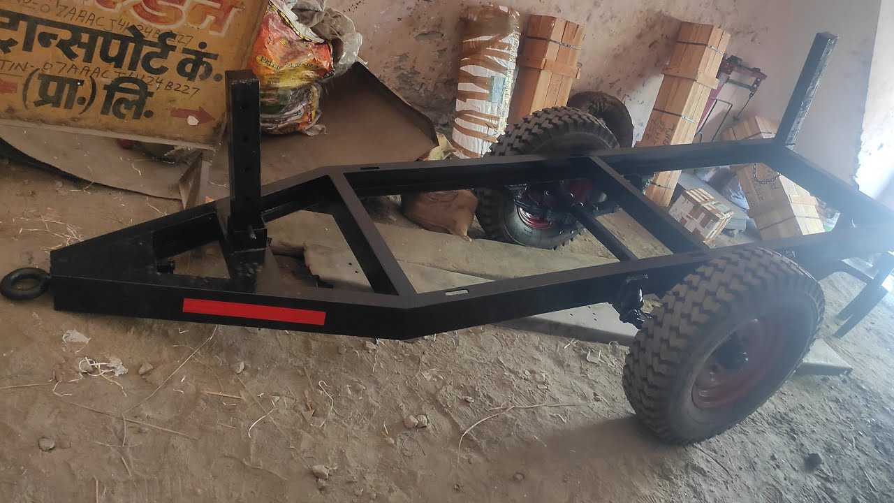 25kva generator trolley with new tyre heavy duty size 8.25×16 finish ...