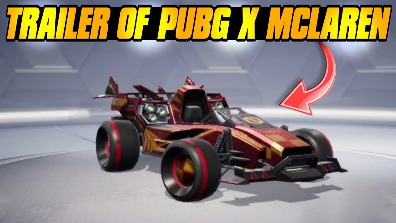 🔴 Pubg x Mclaren Collab | Trailer | F1 Buggy Skin | Pubg Mobile - YouTube