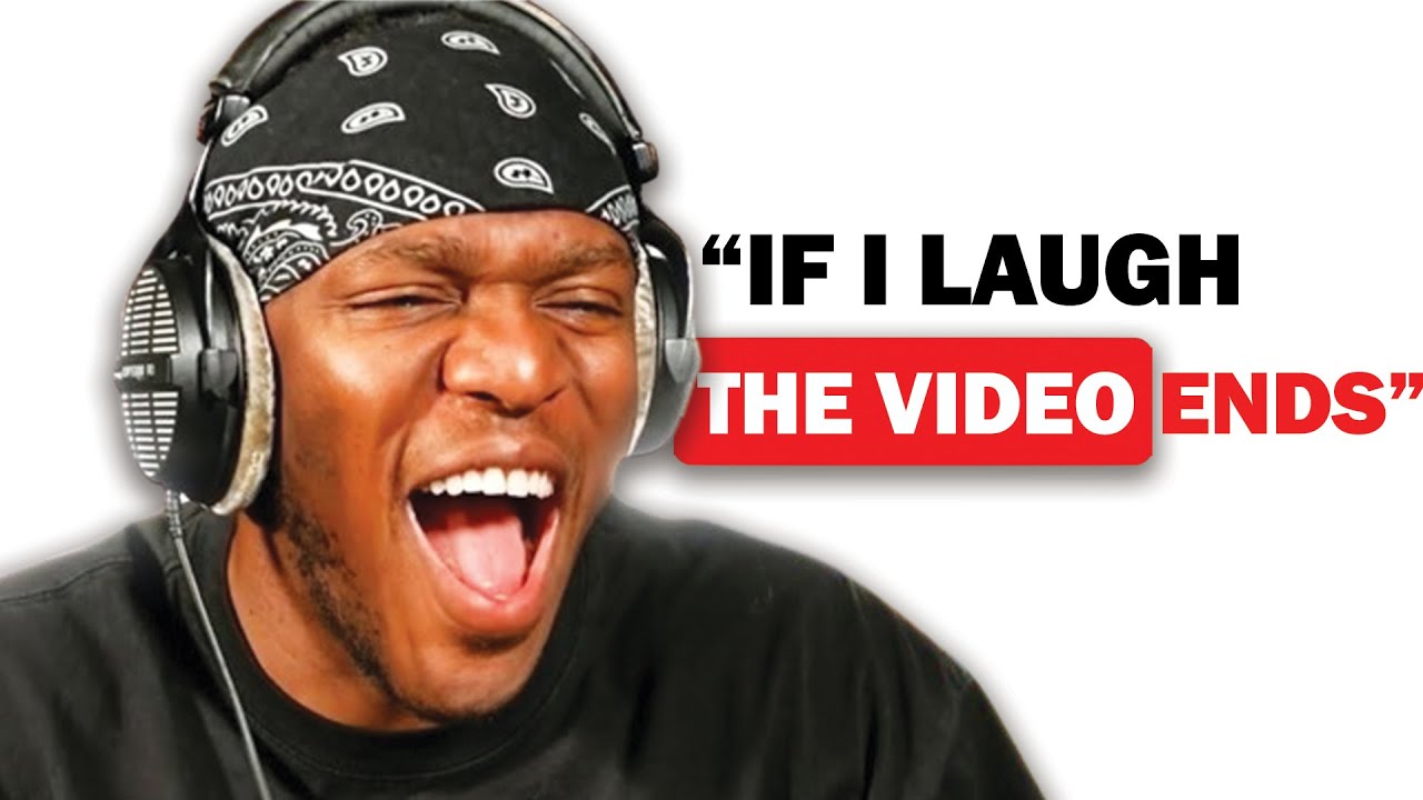 IF KSI LAUGHS THE VIDEO ENDS / YOU LAUGH YOU LOOSE - YouTube