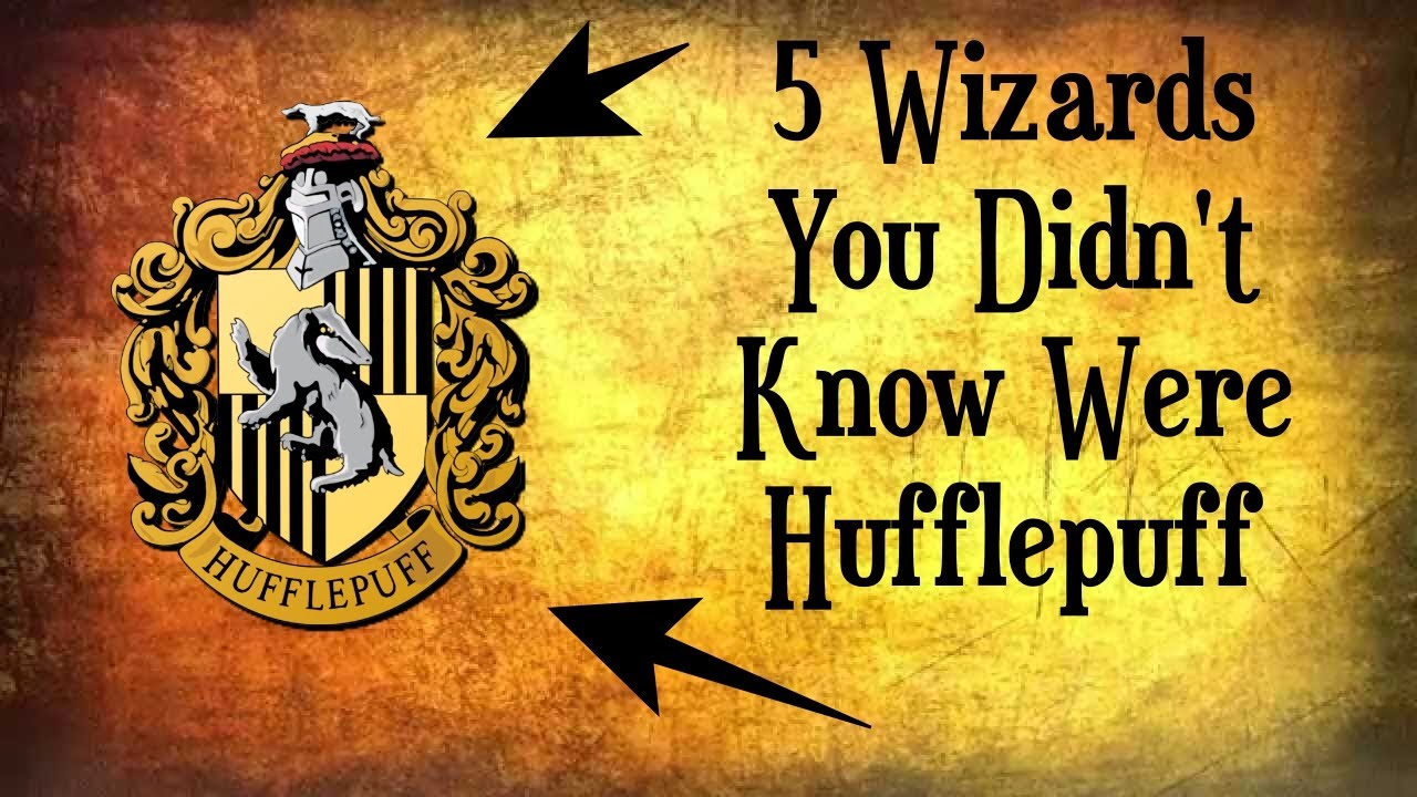5 Wizards you Didn't know were Hufflepuff - YouTube