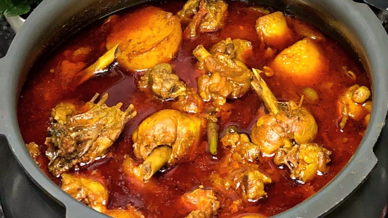 Chicken Aalu Curry Recipe 👌 Chicken Potato Curry Recipe 💞 ...