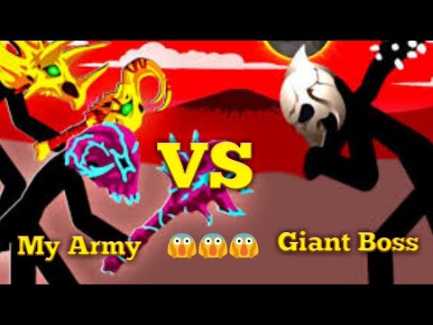 LAST GIANT BOSS LEVEL, OMG😱 | my Army VS Giant boss | - YouTube