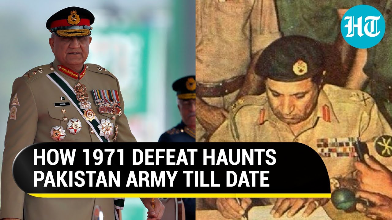Pak Army chief recalls 1971 War defeat; Blames politicians for failure ...